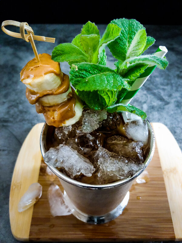 Peanut Butter Banana Julep - The Elvis - Cocktail Contessa