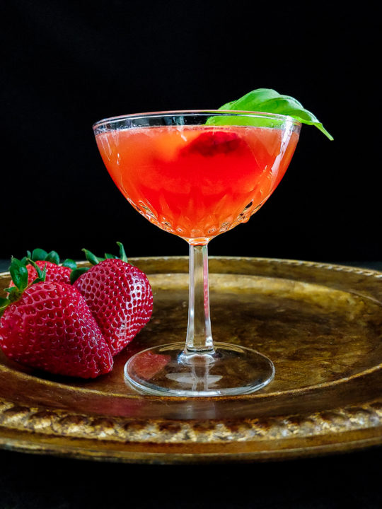 Strawberry Basil Smash – Smashed by Noon - Cocktail Contessa