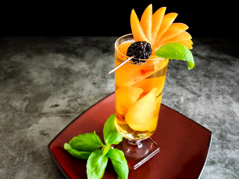 It Ain’t All Sunshine and Peaches – Peach Highball - Cocktail Contessa