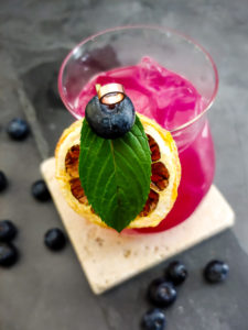 Tequila Blues - Blueberry Tequila Smash - Cocktail Contessa