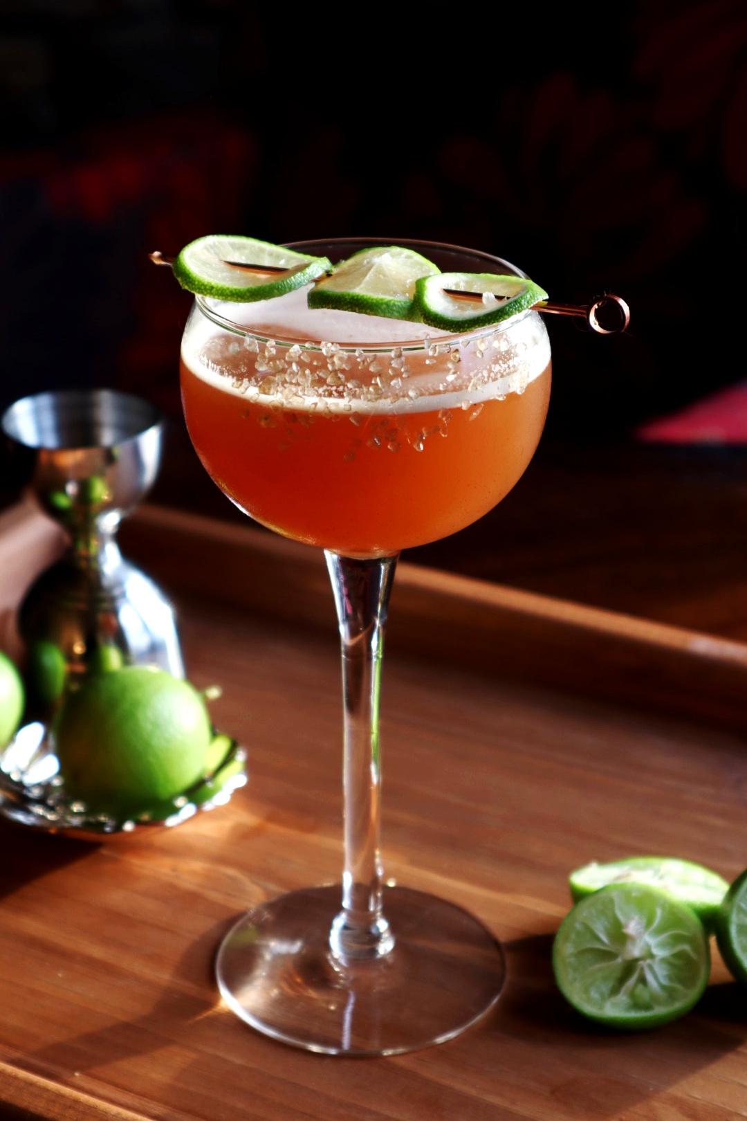 Making the Perfect Lion's Tail Cocktail - Cocktail Contessa