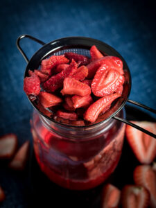Easiest Ever Strawberry Syrup for Drinks - Cocktail Contessa