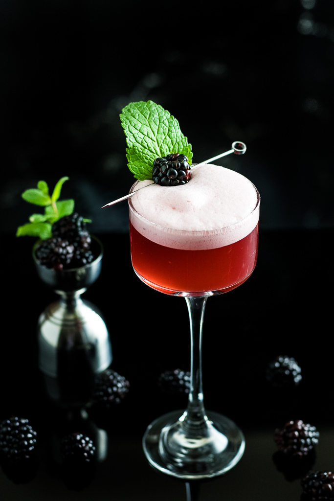 The Little Black Dress of Summer Cocktails: Blackberry Sunset Whiskey ...